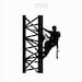 Tower Climber SVG: Lineman Vector Cut Files (digital Download) - Etsy