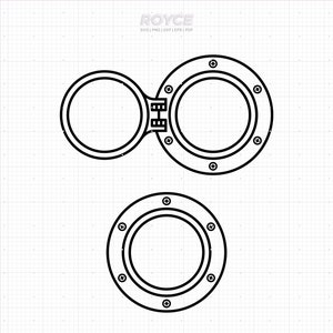 Porthole Svg, Porthole Clipart, Porthole Png, Porthole Dxf, Porthole ...