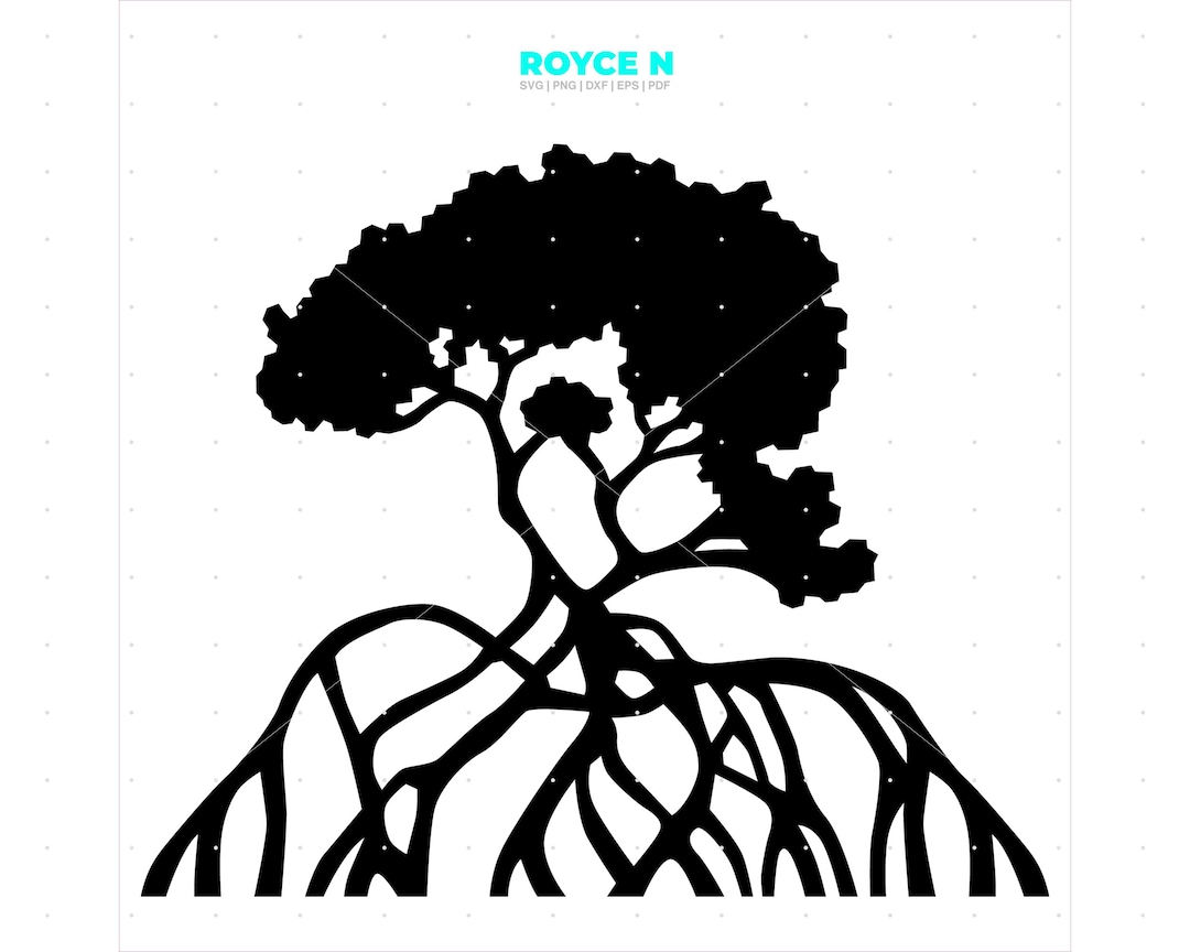 Mangrove Tree Svg, Mangrove Tree Clipart, Mangrove Tree Png, Dxf ...