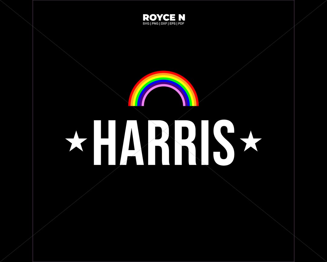 Harris SVG, Kamala Harris Sublimation, Rainbow Kamala Harris Shirt ...