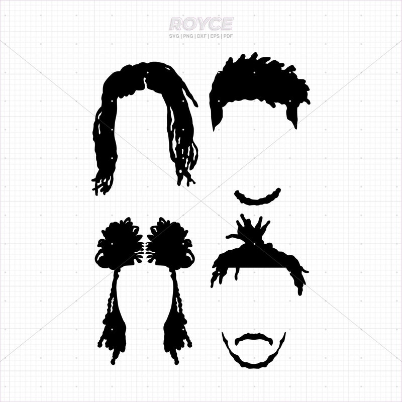 Dreads Svg - Etsy