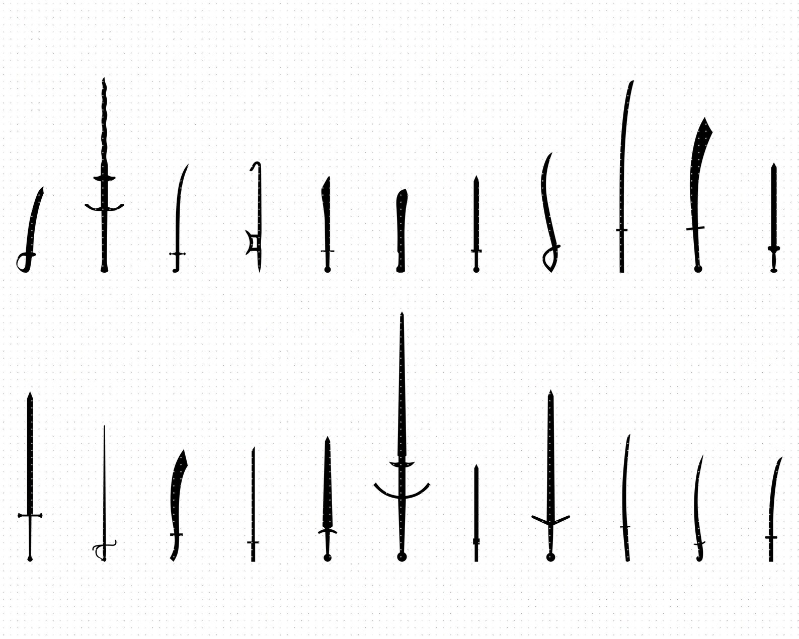 Swords Svg, Sword Svg, Sword Clipart, Swords Png, Sword Dxf Logo ...