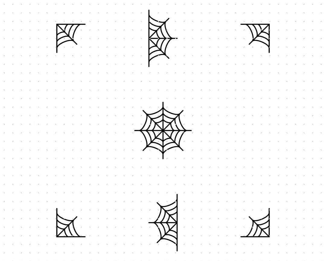Spider Web Svg, Spider Web Clipart, Spider Web Png, Spider Web Dxf Logo ...