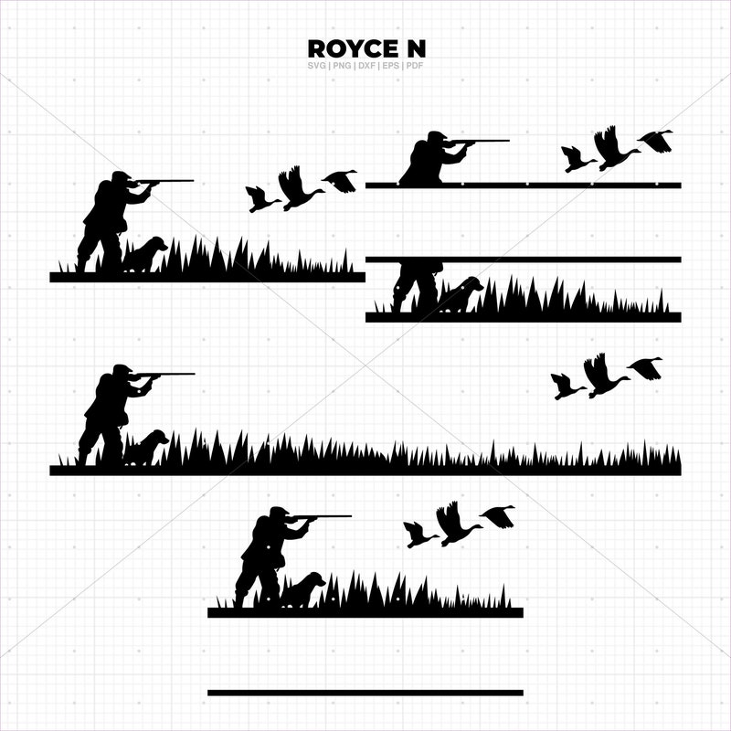 Geese Hunting Svg - Etsy