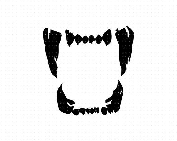 Lion Teeth Vector