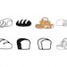 Bread Basket Svg, Loaf of Bread Clipart, Bread Png, Bread Dxf for Logo ...