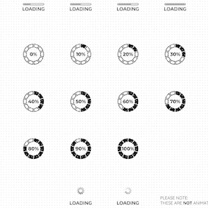 Loading Icon Svg, Percent Dashboard Symbol Clipart, Percentage ...