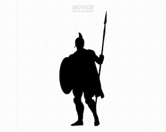 Digital SVG File of Gladiator Script - Etsy