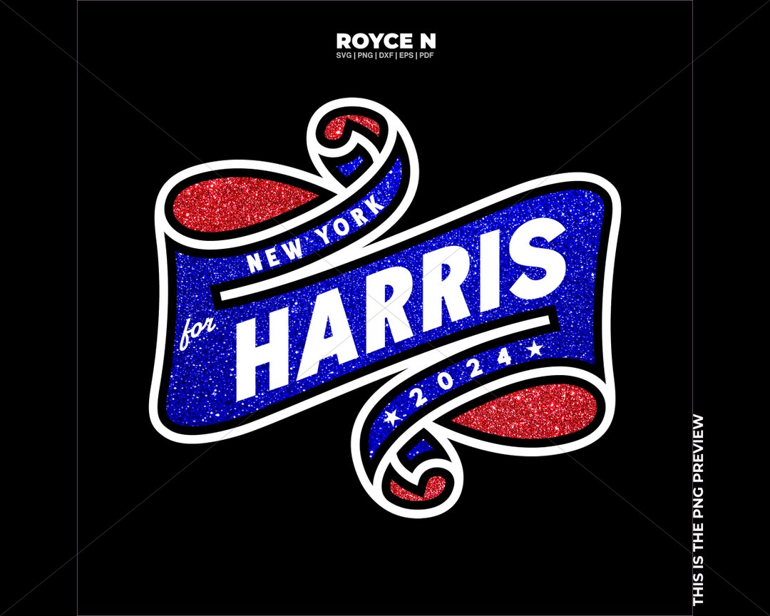 Harris SVG, Kamala Harris Sublimation, New York Svg, New York for ...