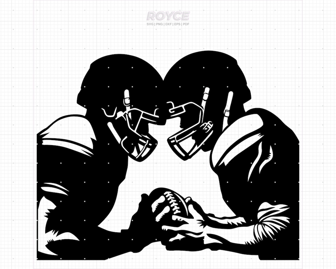 Football Match SVG: Rivals Clipart, Teams PNG (cut Files) - Etsy