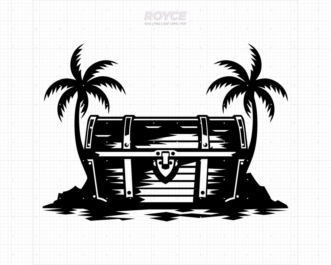 Treasure Chest Svg, Treasure Clipart, Pirate Treasure Png, Treasure on ...
