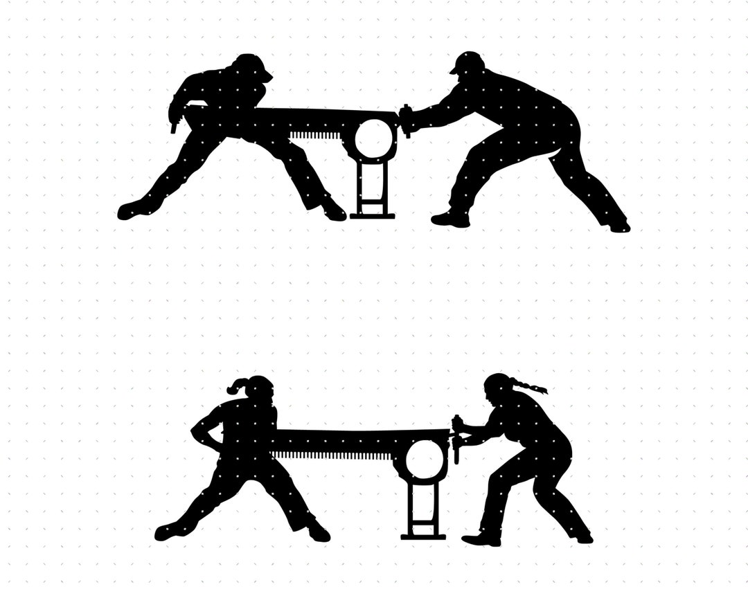 Two Man Saw Svg, Crosscut Saw Clipart, Two Man Saw Png, Two Man Saw Dxf ...