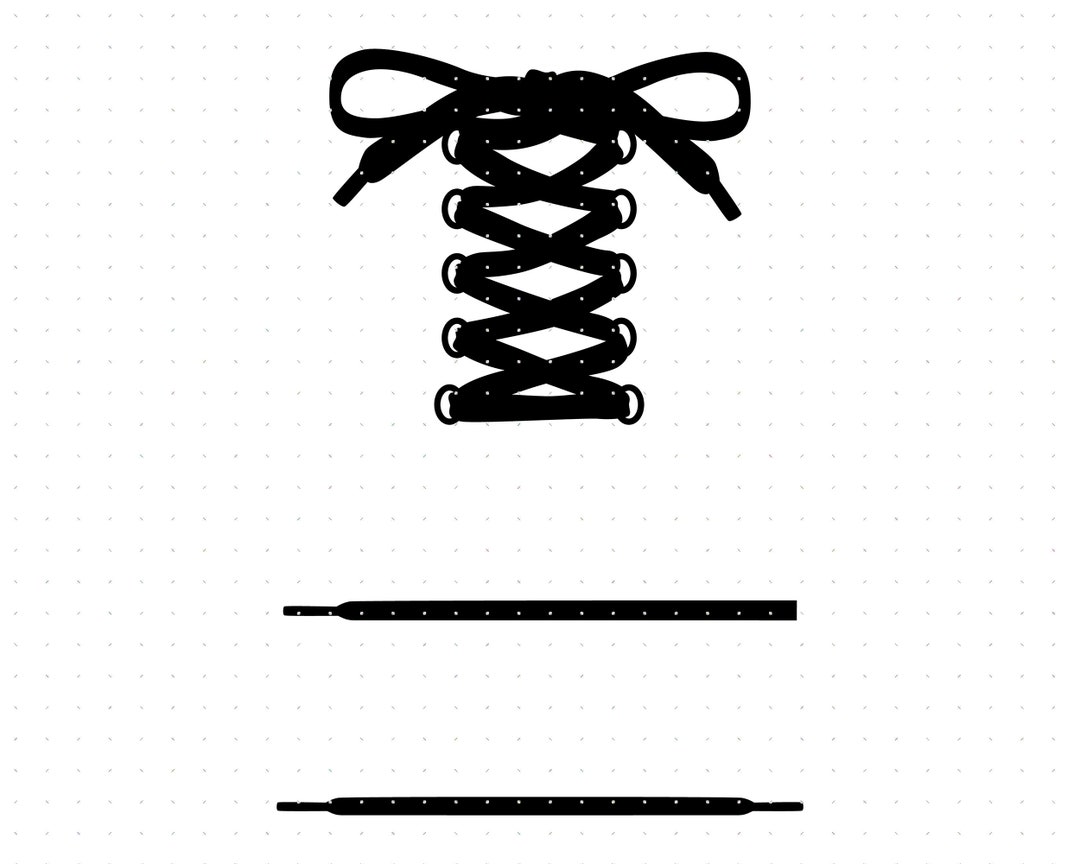 Shoelace Svg, Shoe Strings Clipart, Shoelace Png, Shoe Strings Dxf Logo ...