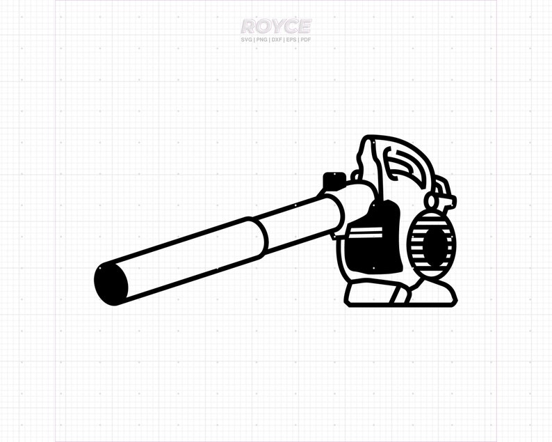 Leaf Blower Svg, Leaf Blower Clipart, Leaf Blower Png, Leaf Blower Dxf ...