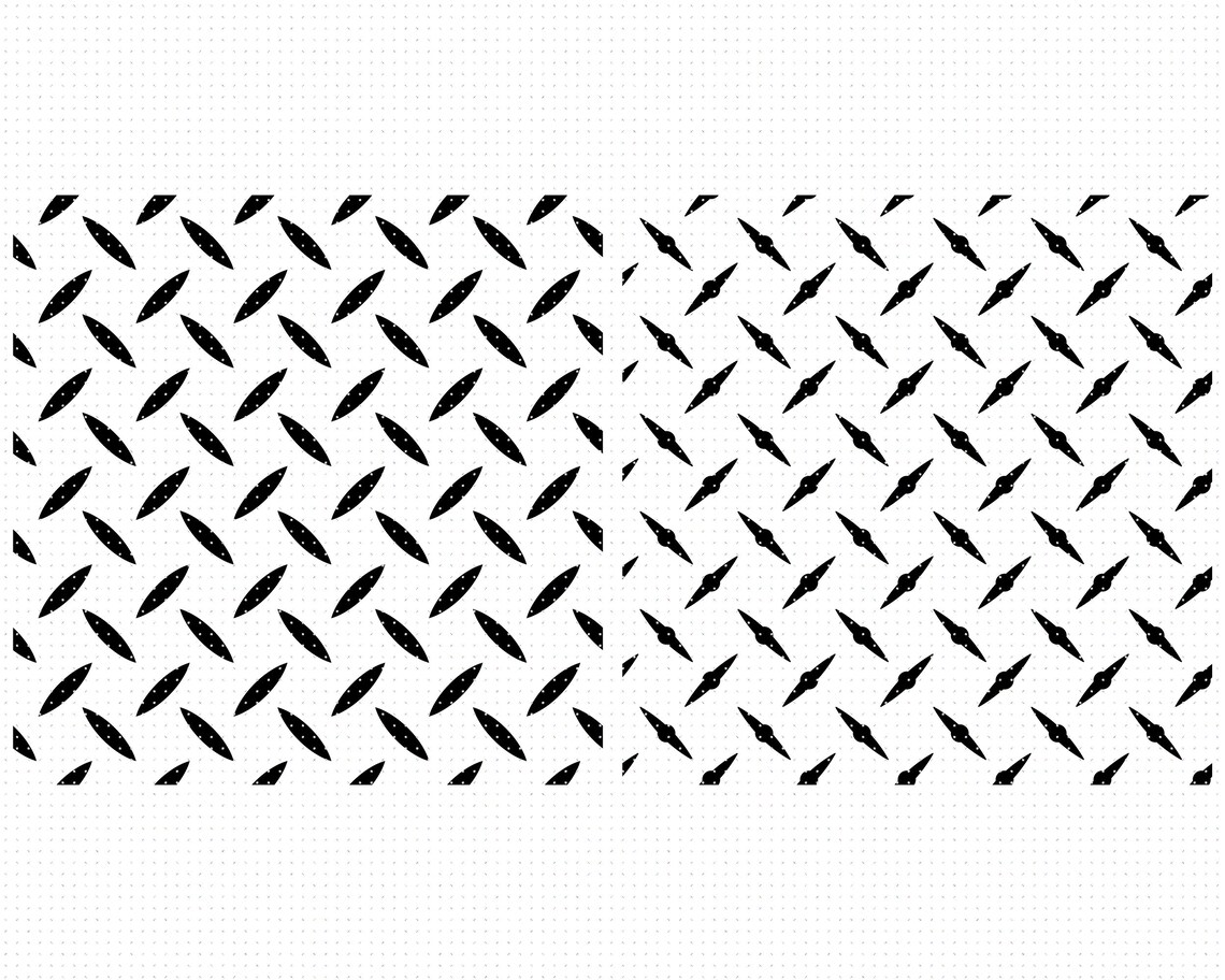Seamless Diamond Weave Pattern Svg Diamond Metal Plate - Etsy