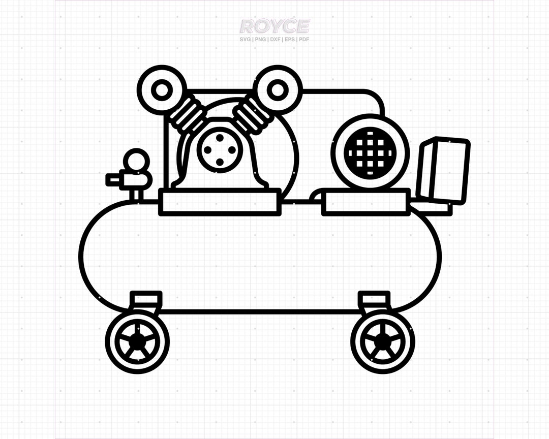 Air Compressor Svg, Racing Clipart, Air Compressor Png, Air Compressor ...
