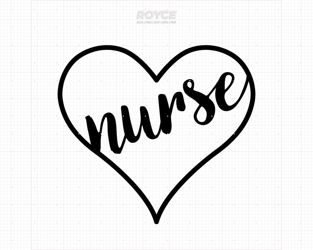 Nurse Life Heart Svg, Nurse Svg, Nursing Clipart, Gift for Nurse Png ...