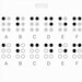 Braille Alphabet SVG: Letters, Numbers, Vector Cut Files (cricut ...