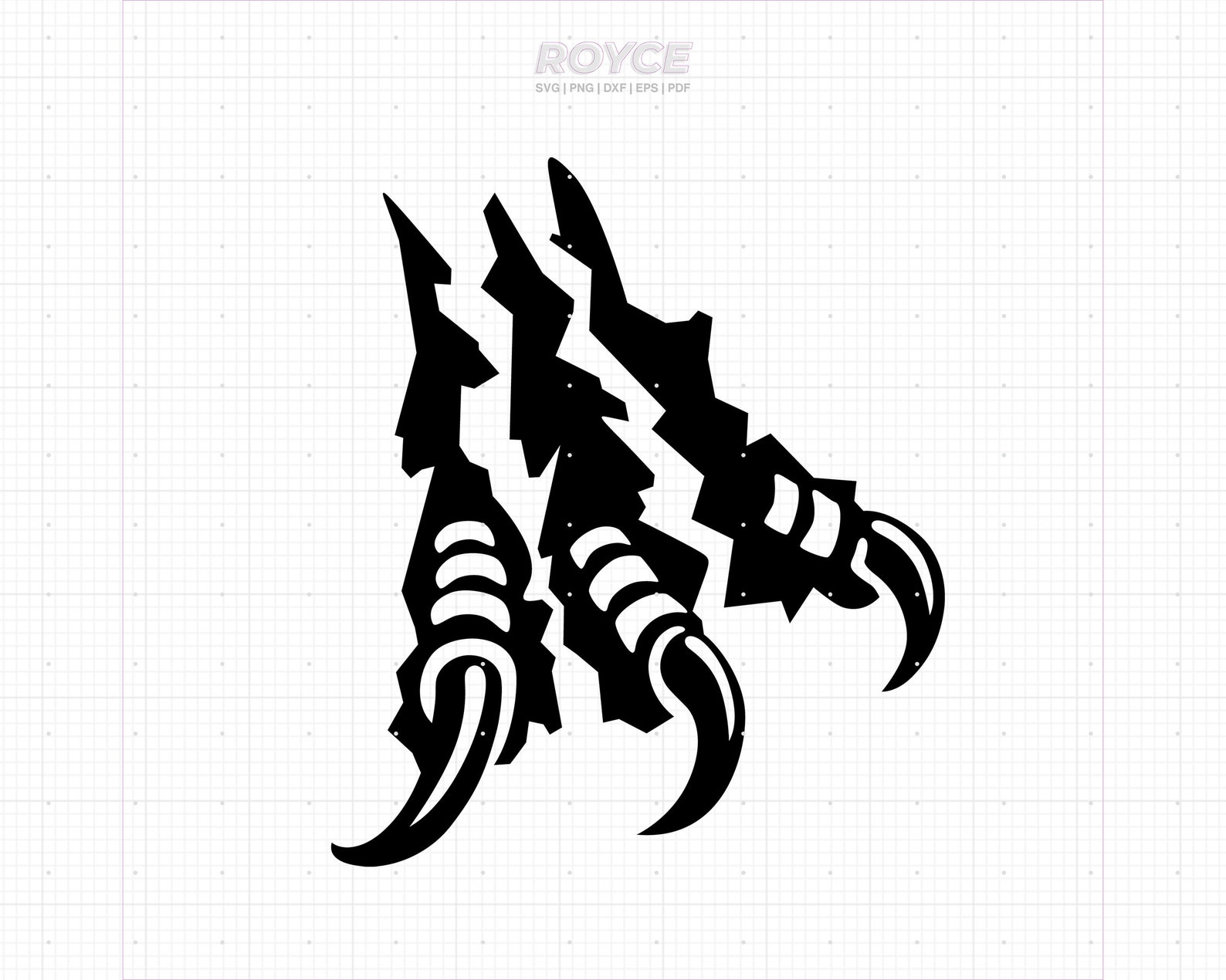 Eagle Claw Marks Svg, Eagle Talon Clipart, Eagle Claw Png, Talon Dxf, Claw Mark Vector, Eps, Svg ...