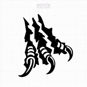 Eagle Claw Marks Svg, Eagle Talon Clipart, Eagle Claw Png, Talon Dxf ...