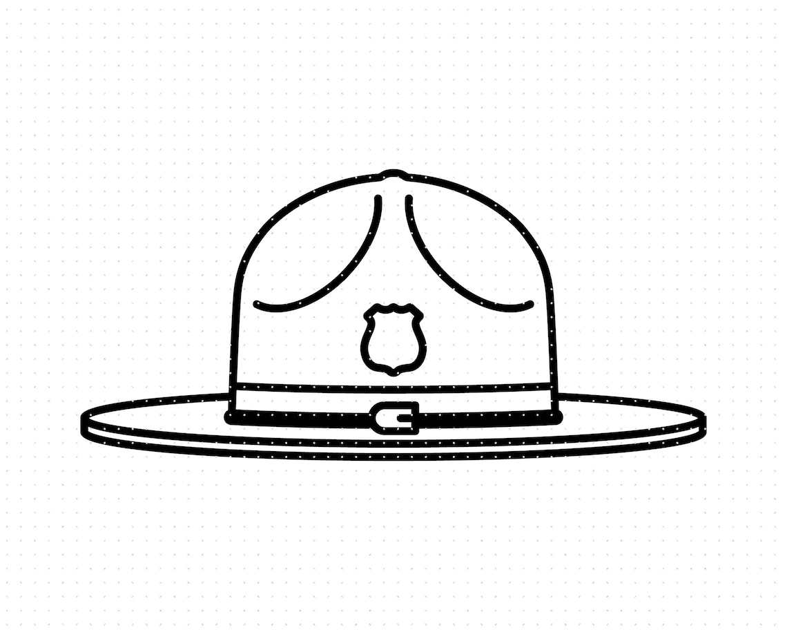 Park Ranger Hat Svg Park Ranger Hat Clipart Park Ranger Hat | Etsy