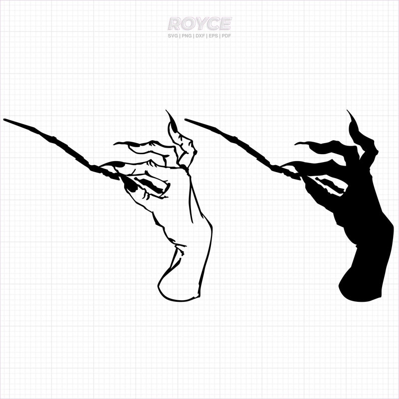 Witch Hands Clipart - Etsy