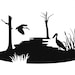 Swamp Life Scene Svg, Swamp Life Clipart, Swamp Life Png, Swamp Life ...