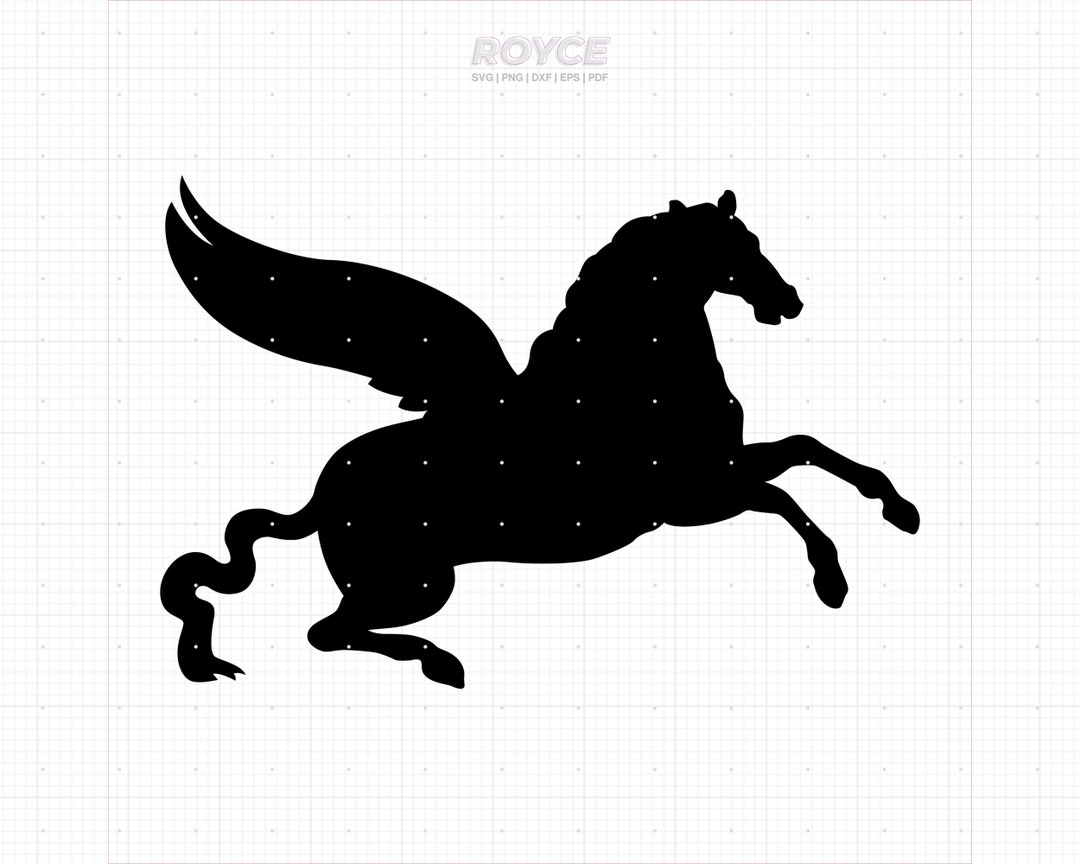 Pegasus Svg, Pegasus Clipart, Pegasus Png, Pegasus Dxf, Pegasus Vector ...