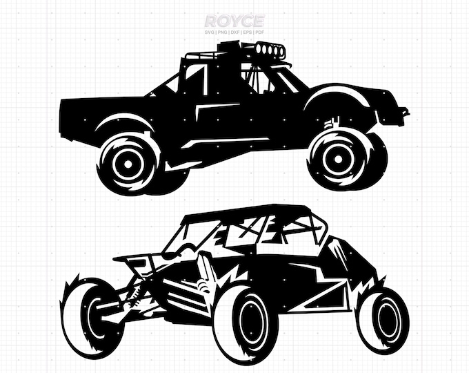 4X4 Svg Four by Four Logo Pack Off-road Rally Car Truck Racing SGV ...
