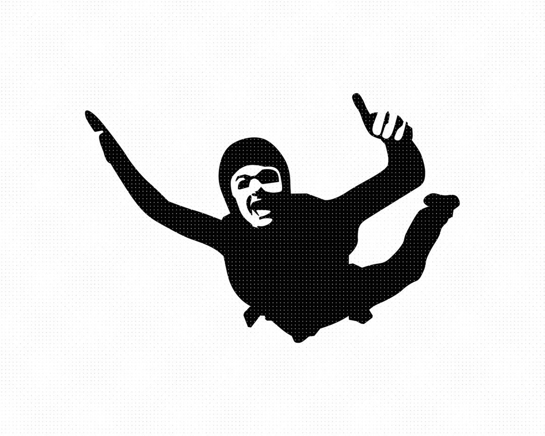 Skydiving Svg, Skydiving Clipart, Skydiving Png, Skydiving Dxf for Logo ...