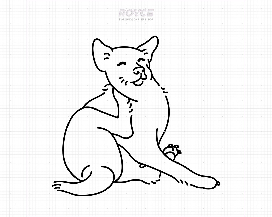 Dog Scratching Itself Svg, Dog Scratch Clipart, Cute Dog Png, Cute ...