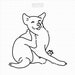 Dog Scratching Itself Svg, Dog Scratch Clipart, Cute Dog Png, Cute ...