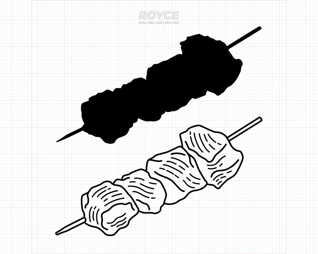 Barbeque on a Stick Svg, Barbeque Clipart, Barbeque Png, Barbeque Dxf ...