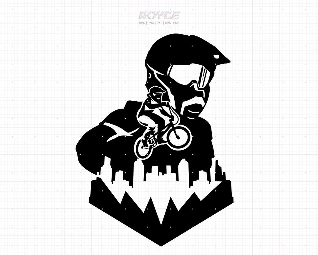 Bmx Racer Svg, Bmx Racing Clipart, Bicycle Racer Png, Motocross Dxf ...