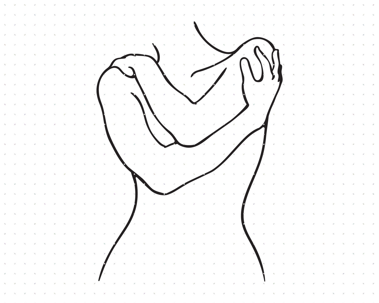 Self Love Svg Hugs Clipart Hugging Png Loving Yourself Dxf - Etsy