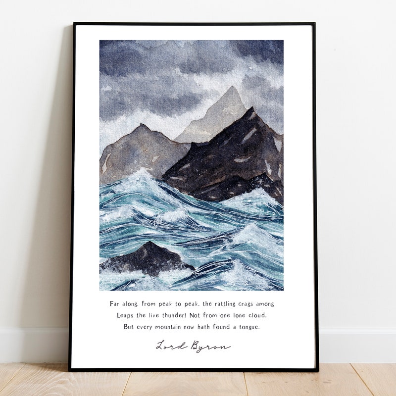 Lord Byron Poetry - Etsy
