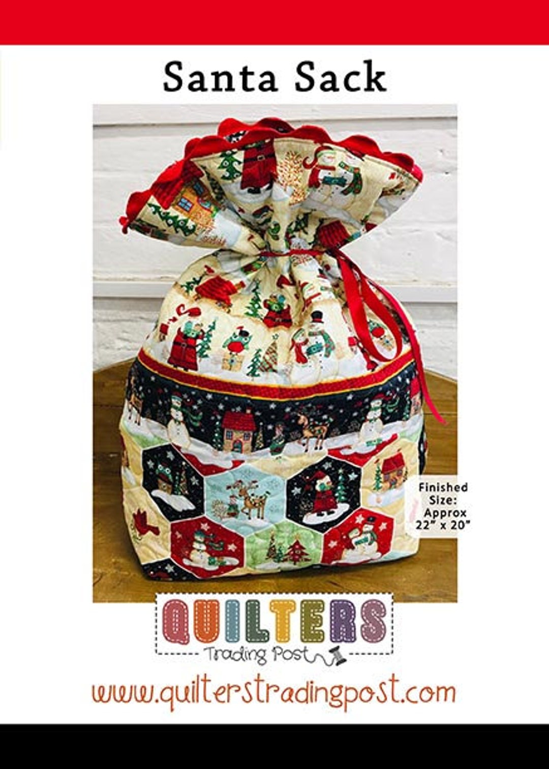 Santa Sack Pattern - Etsy
