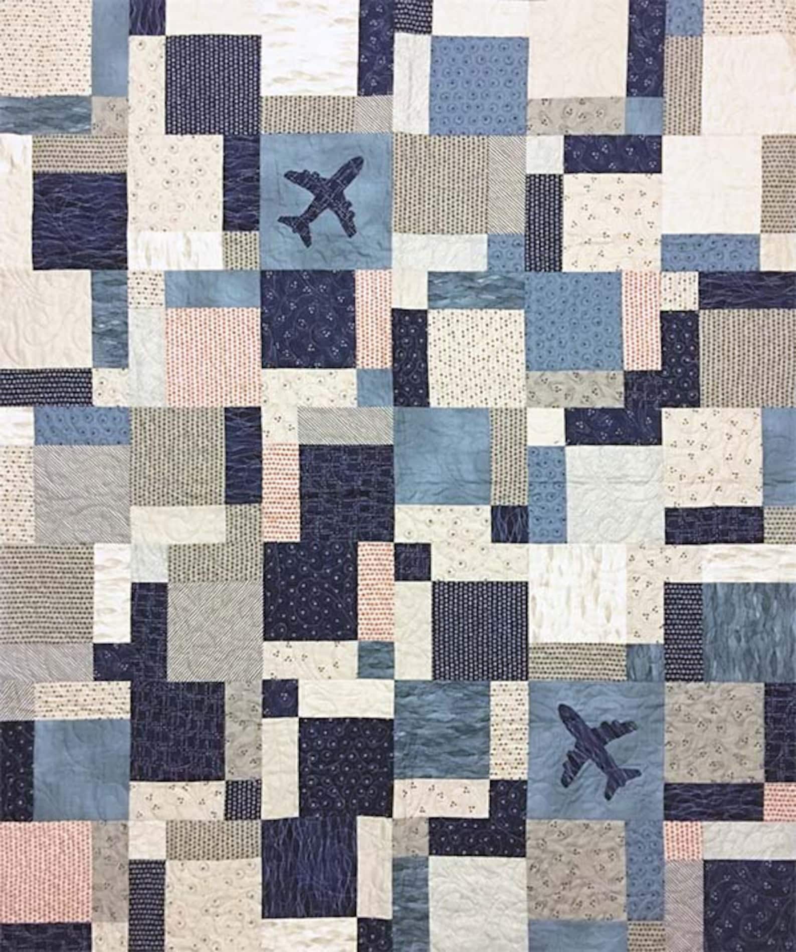 Flight Plan Quilt Pattern - Etsy