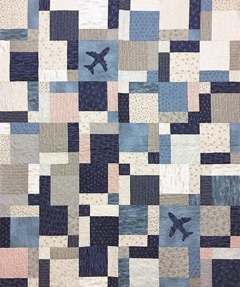 Flight Plan Quilt Pattern - Etsy