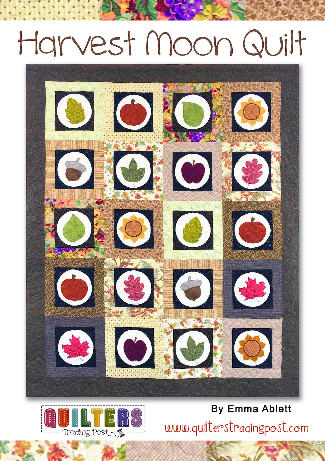 Harvest Moon Quilt Pattern - Etsy