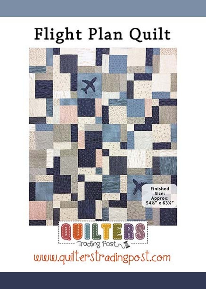 Flight Plan Quilt Pattern - Etsy