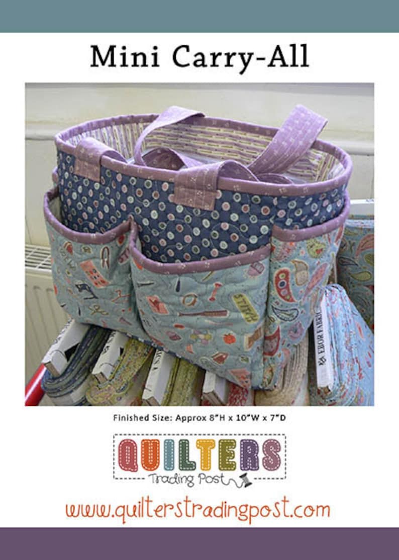 Mini Carry-all Pattern - Etsy