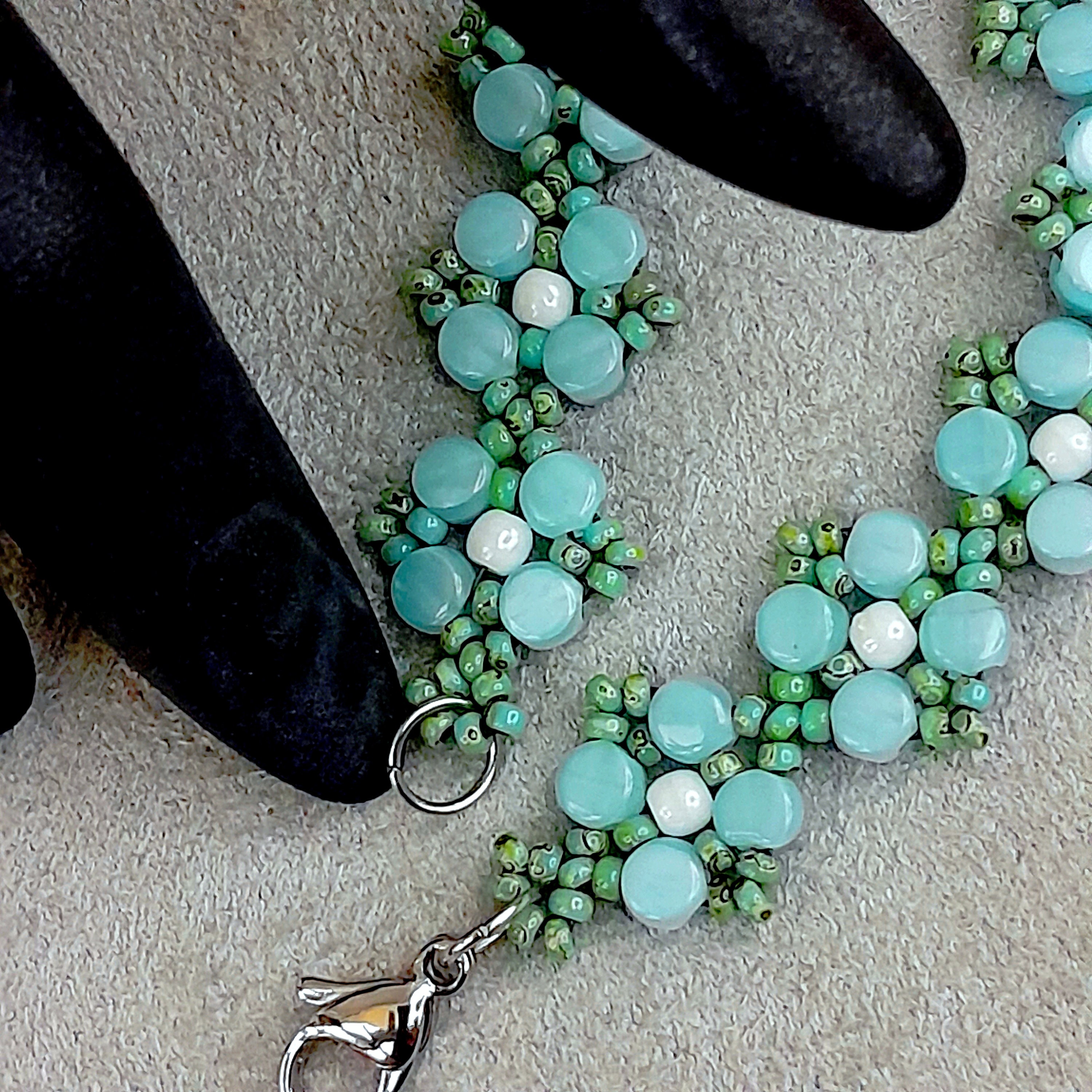 Step-by-step Tutorial for Beginners, Bracelet Pattern With Kalos Par ...