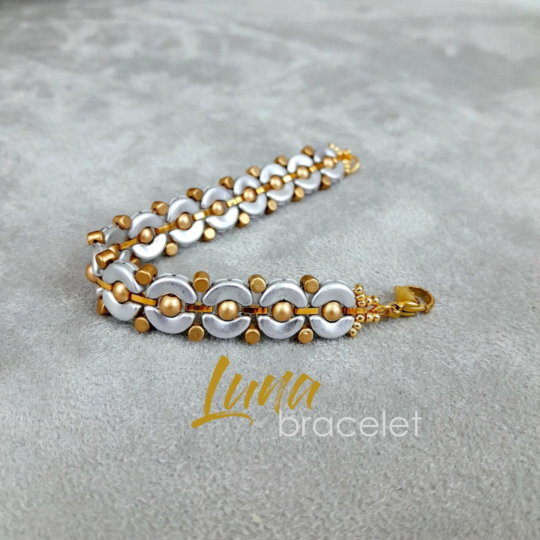 PDF Tutorial for This Geometric Bracelet With Arcos and Minos Par Puca ...