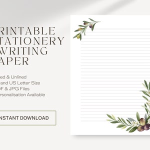 Printable Letterhead | Letter Writing | JW Gift Ideas | JW Letter ...