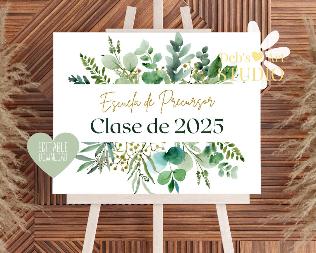 Pioneer School Welcome Sign - Editable | Spanish Pioneer Gifts ...