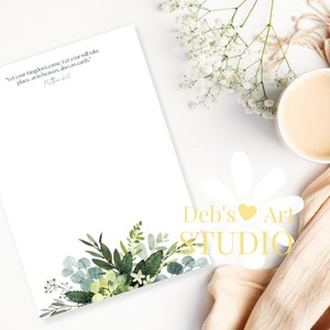 Matthew 6:10 JW Letter Writing Paper | Printable Letterhead | Letter ...