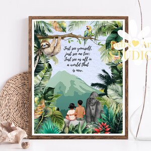 Custom Portrait Family Custom Print JW Gift JW Baptism Gift JW Wall Art ...