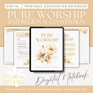 2025 Convention Notebook: JW Printable, Goodnotes (digital Download) - Etsy