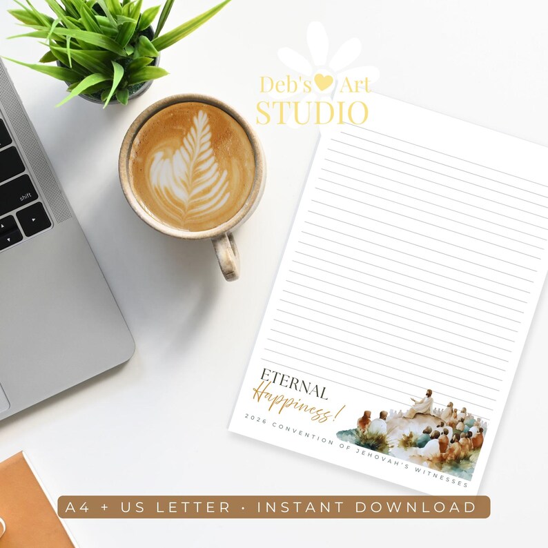 JW Convention Invitation Letter 2026 Printable, Eternal Happiness ...